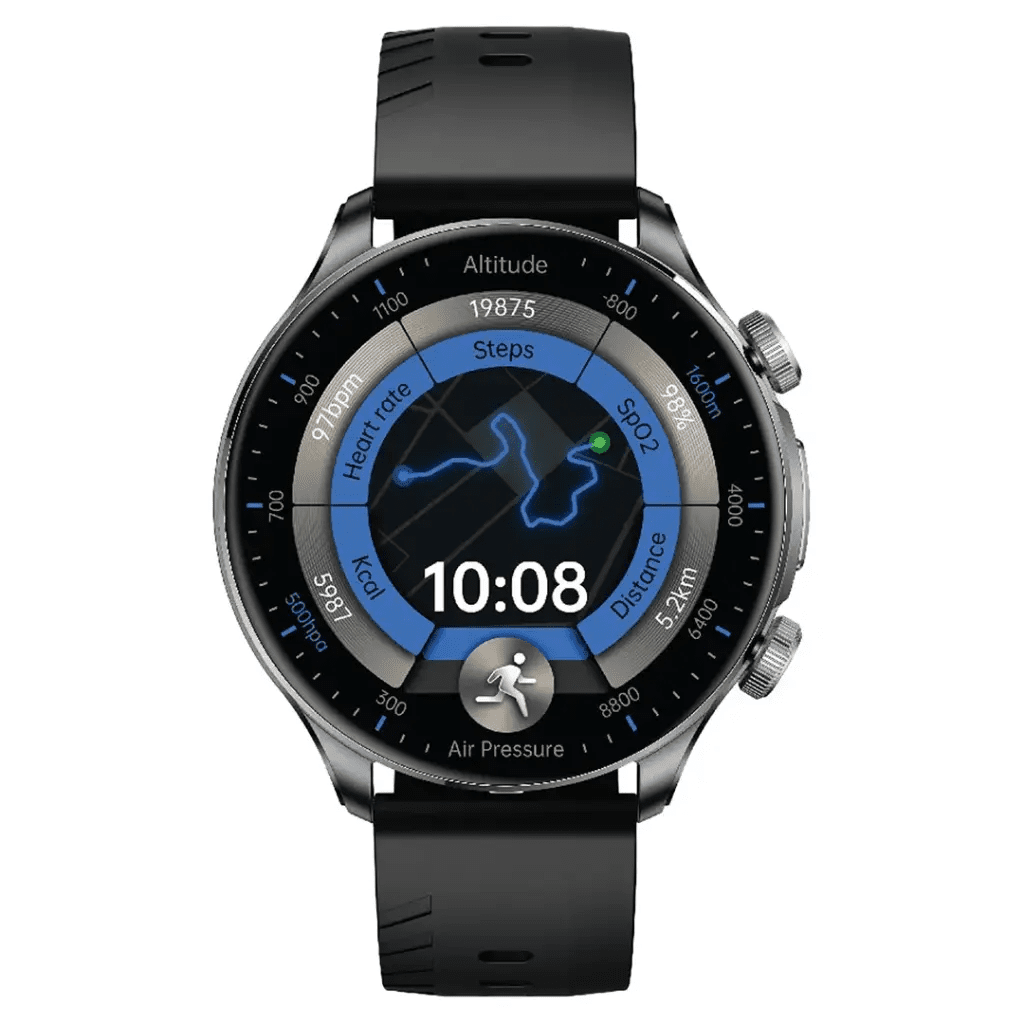 GREEN LION TRACK GPS SMART WATCH BLACK – CompuGhana